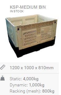 Plastic Produce Bins